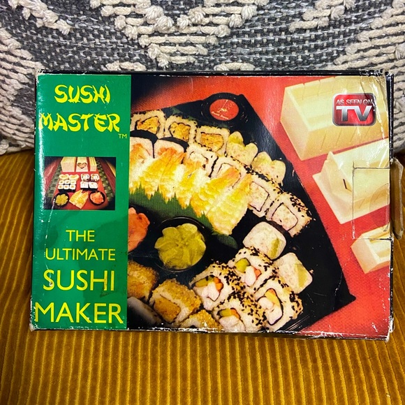 Kitchen | Sushi Master The Ultimate Sushi Maker 5 In 1 Molds As Seen On ...